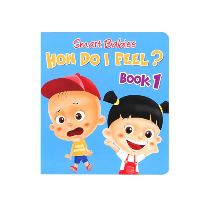 How do I feel book 1 Board book Kids Emotions Smart Babies | Lazada PH