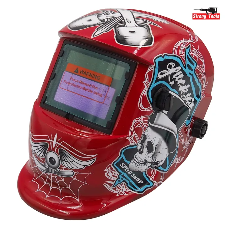 MOLITA หน้ากากเชื่อม ปรับแสงอัตโนมัติ แบบสวม ปรับระดับความเข้มกระจกได้ ...