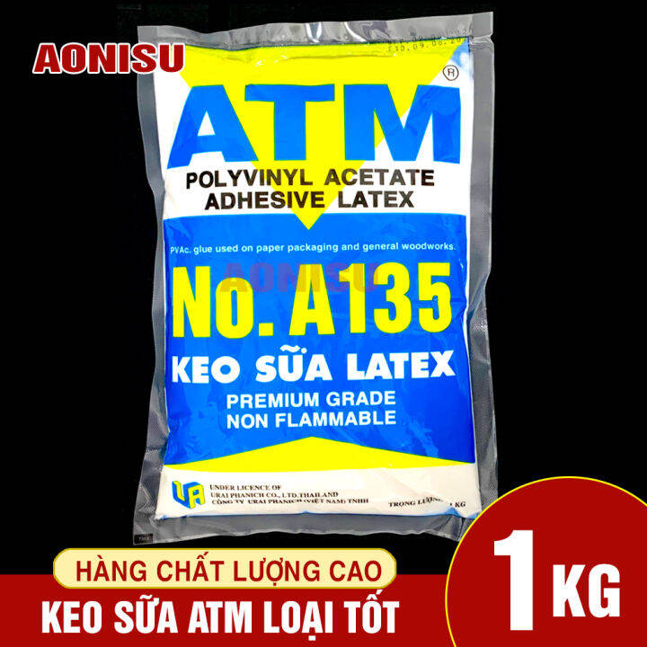Keo Sữa ATM 1Kg - Keo Sữa Dán Giấy, Keo Sữa Dán Gỗ, Keo Sữa Dán Vải ...