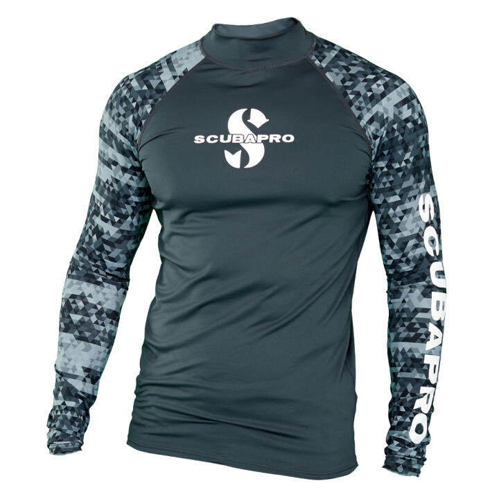 Scubapro Graphite Rash Guard UPF 50 – Men | Lazada.co.th