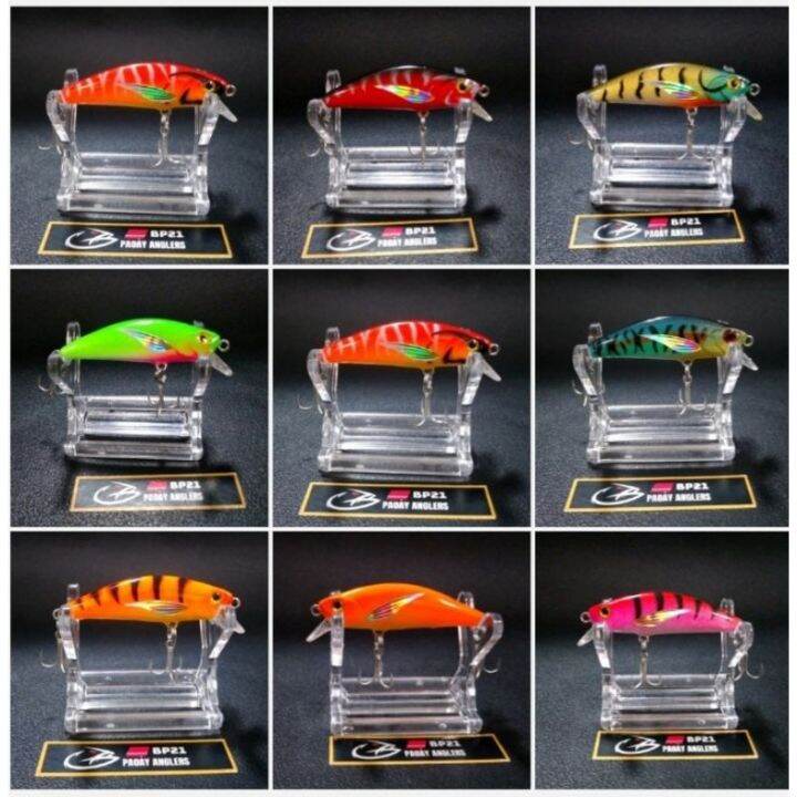Paoay Anglers Hologram-Finned Series 5cm 6g( -) Sinking Fishing Minnow ...