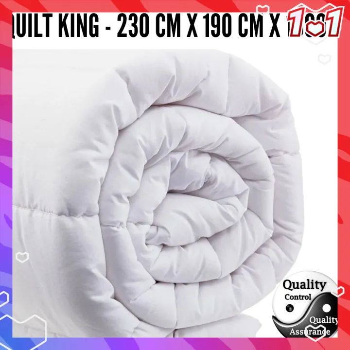 Hotel Premium Fitted Bedsheet KING QUILT INSERT DAN CADAR BED SHEET ...