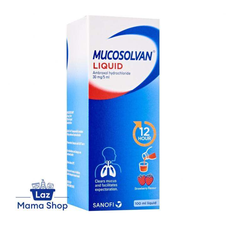 Mucosolvan® Cough Relief Syrup 30 Mg/5 ML 100 ML (Laz Mama Shop ...