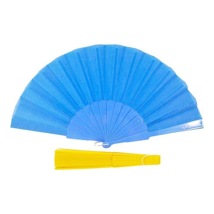 H&H Plastic Foldable Plain Folding Handheld Fan Hand Fans Abaniko ...