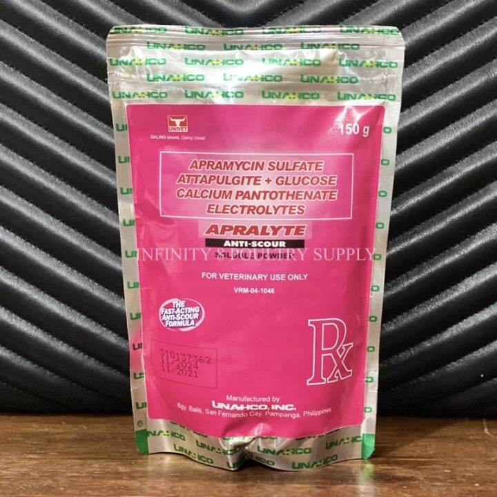 Apralyte Anti Scour Soluble Powder 150g | Lazada PH