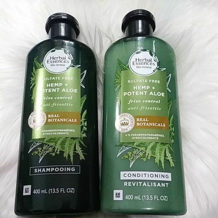 Herbal Essences bio: renew Potent Aloe + Hemp shampoo+conditioner set ...