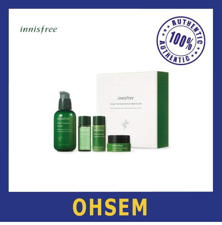 INNISFREE GREEN TEA SEED SERUM SPECIAL SET | Lazada