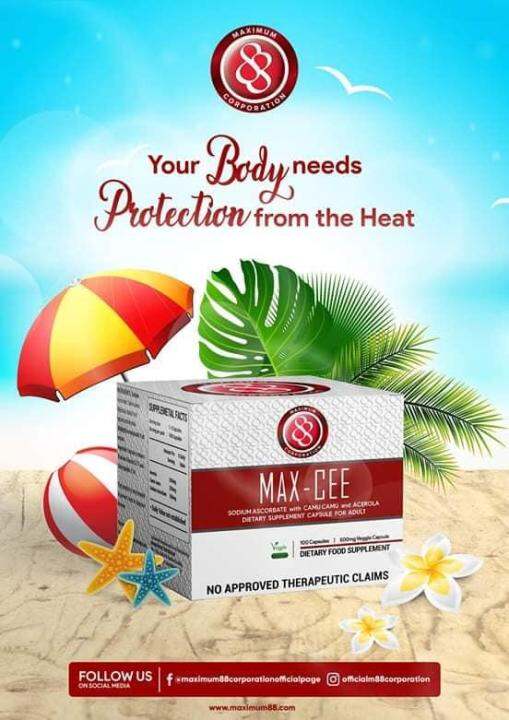 MAX-CEE (100 CAPSULES) | Lazada PH