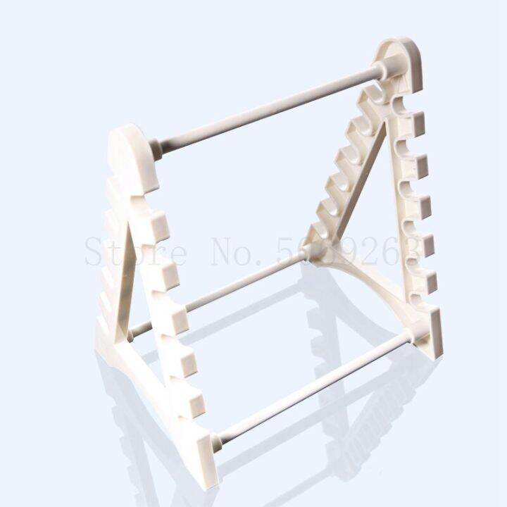 Lab White Plastic Pipet Rack Double-face Laboratory Pipette Stand ...
