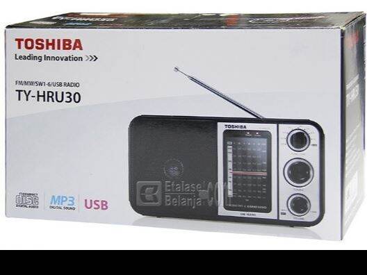 Toshiba TY-HRU30 Multi Band Portable Radio With USB / FM | Lazada Singapore