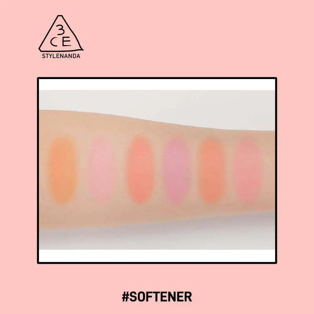 3CE PRO MULTI BLUSH COLOR PALETTE ทรีซีอี โปร มัลติ บลัช คัลเลอร์ พาเลท ...