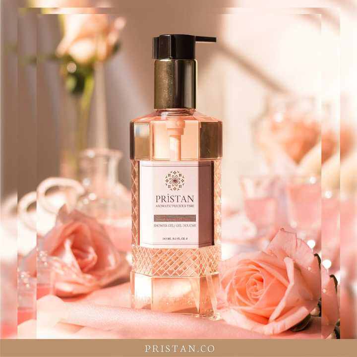 PRiSTAN "LA VIE EN ROSE | Organic Shower Gel" | Lazada.co.th
