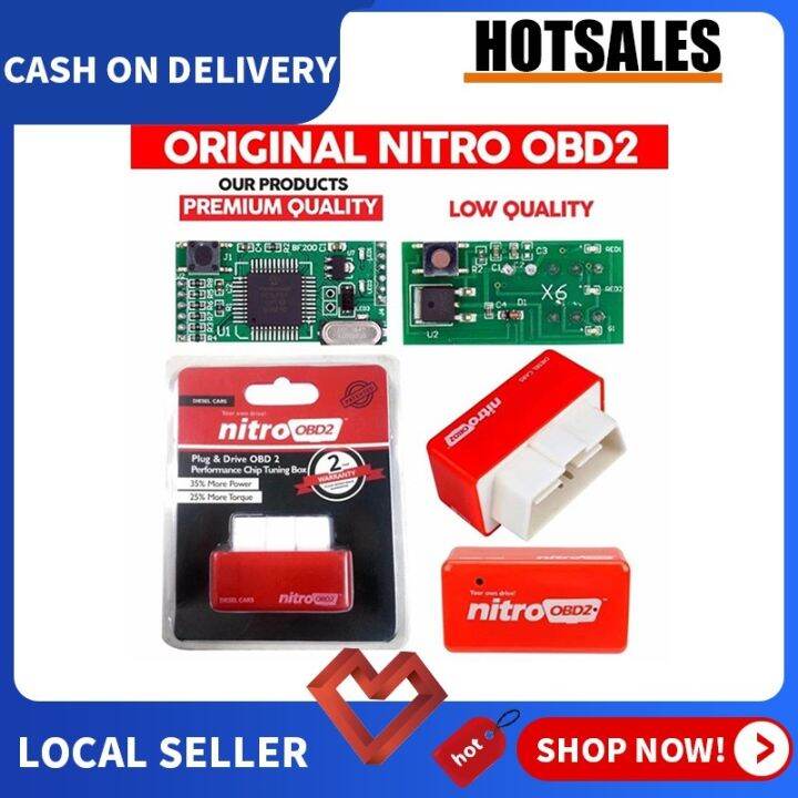 Nitro OBD2 For Diesel Cars Chip Performance Tuning Plug Play Auto ECU ...