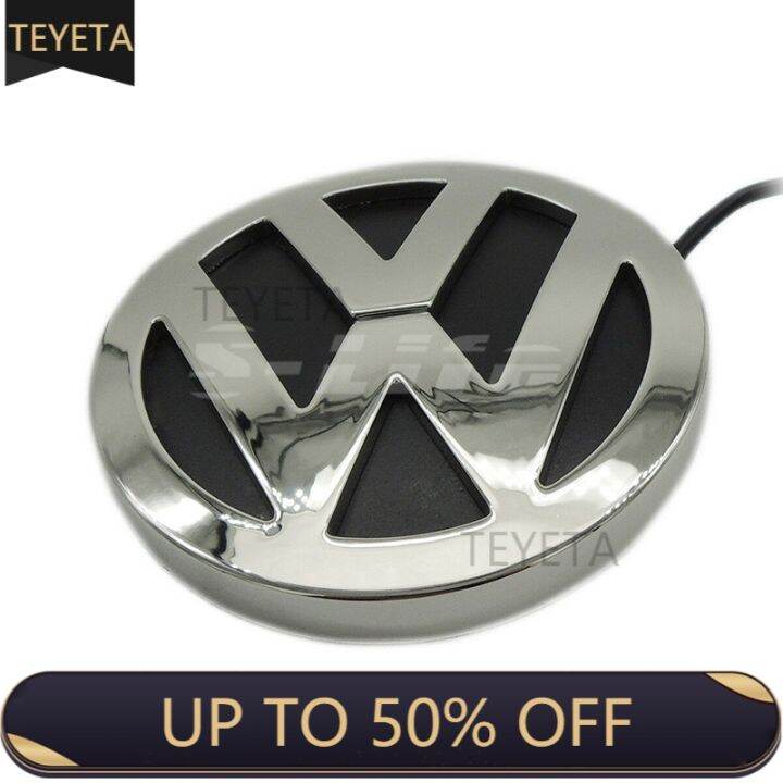 New upgrade 4D LED Car Tail Logo Badge Emblem Lights For Volkswagen ...