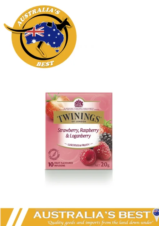 Twinings Strawberry, Raspberry & Loganberry Fruit Flavoured Infusions ...