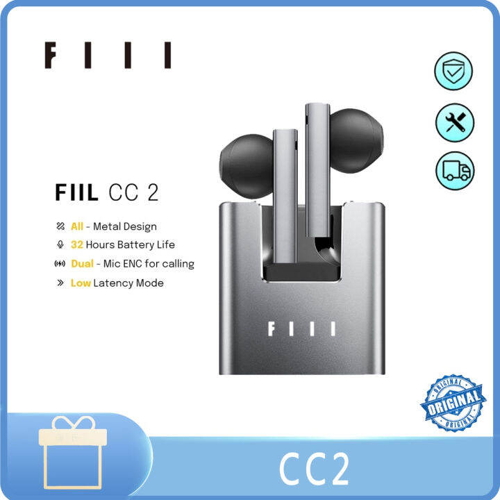Fiil cc2 True ชุดหูฟังบลูทูธไร้สาย cc2 แบบตะขอเกี่ยวหู สําหรับเล่นกีฬา | Lazada.co.th