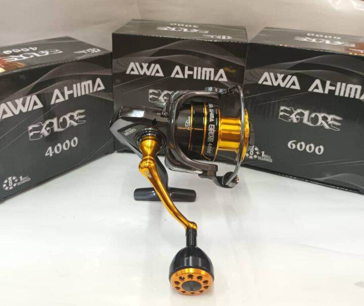 AWASHIMA EXPLORE SPINNING REEL 4000/5000 | Lazada
