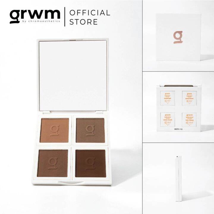 GRWM Cosmetics Quad Goals - Bronzer Palette | Lazada PH