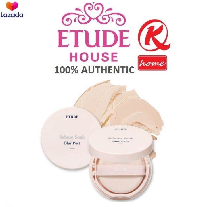 E TUDE HOUSE Sebum Soak Blur Pact 9.5g | Lazada PH