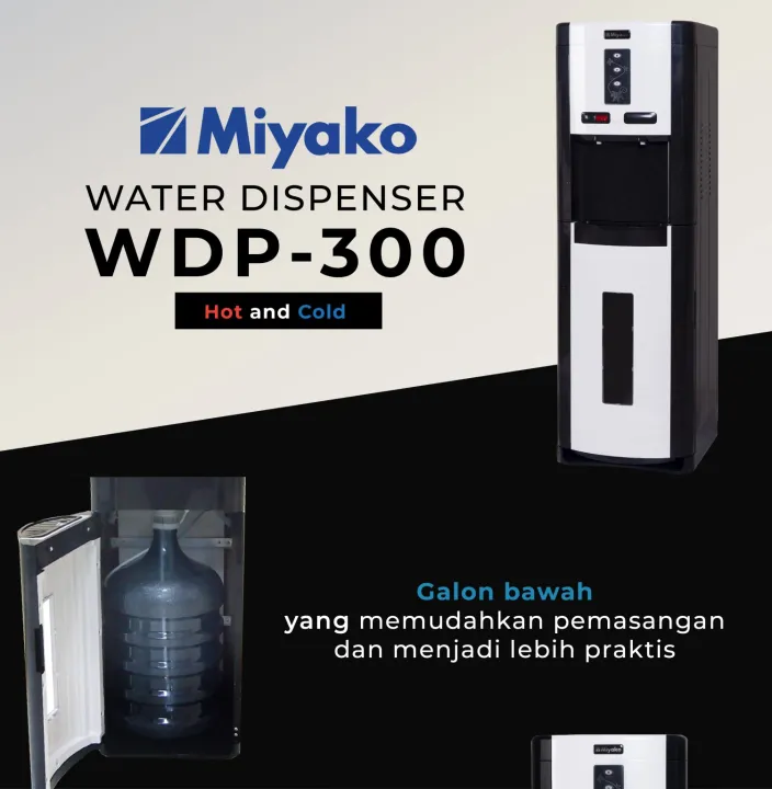 Miyako Dispenser Galon Bawah WDP 300 | Lazada Indonesia