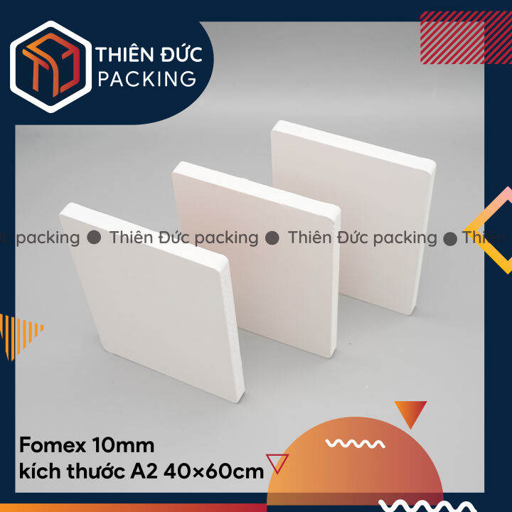 Tấm bìa fomex formex trắng dày 10mm A2, A3, A4, A5 làm mô hình kiến ...