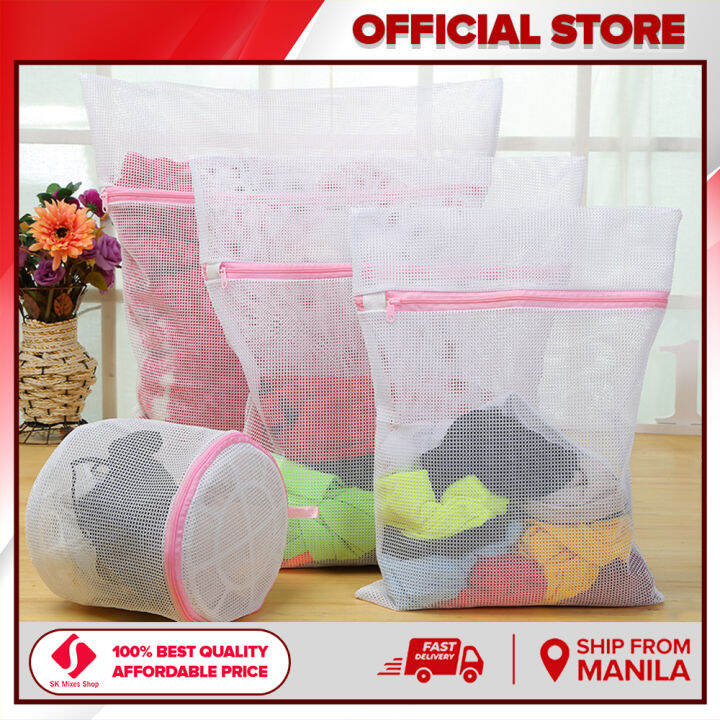 SK Mixes Shop Random Color Washing Machine Net Mesh Laundry Washing ...