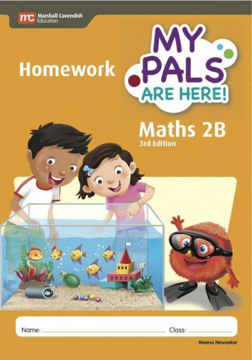 หนังสือแบบฝึกหัดคณิตศาสตร์ ป.2 MPH Maths Homework Book 2B (3rd Edition ...