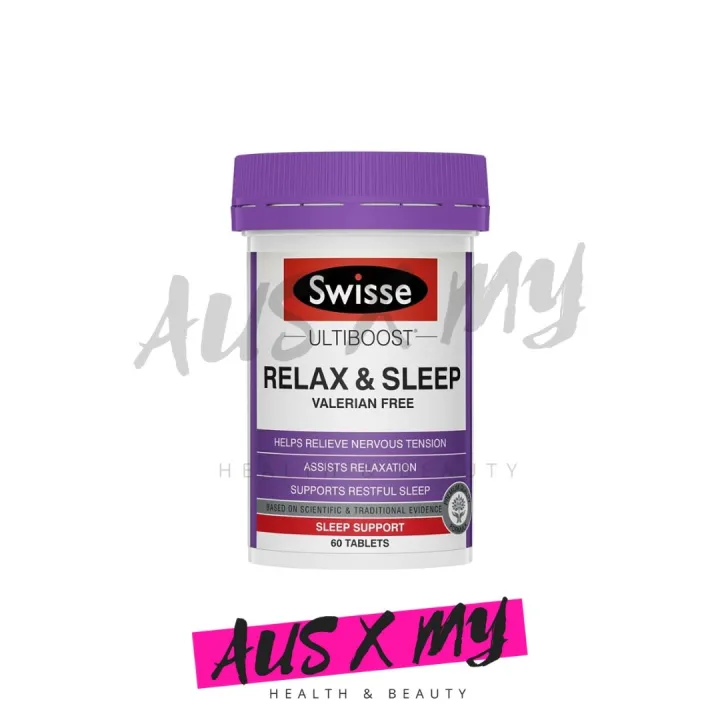 AUS X MY SWISSE Relax and Sleep [60 tabs] | Lazada