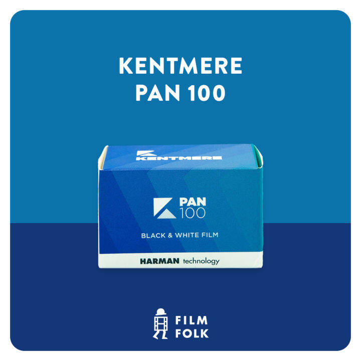 KENTMERE 100 FILM (135) - 35mm Photographic Film - Size 35mm/135 Format ...