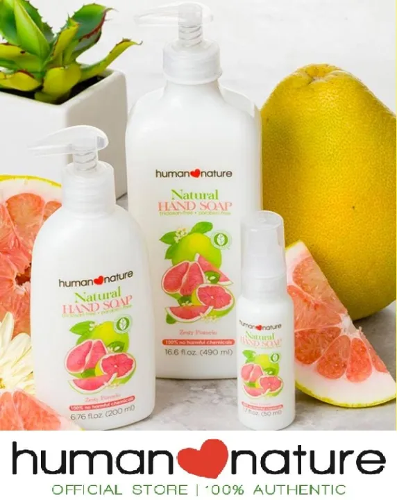 Human Nature Zesty Pomelo Hand Soap 50ml | Lazada PH