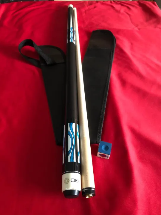 OB CUE STICK W/SOFTCASE&TISA/TAKO GAMIT SA BILYARAN/BILLIARD ...