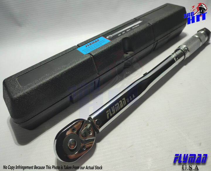 3rdHit Flyman Torque Wrench 3/8" Drive (19-110NM) | Lazada PH