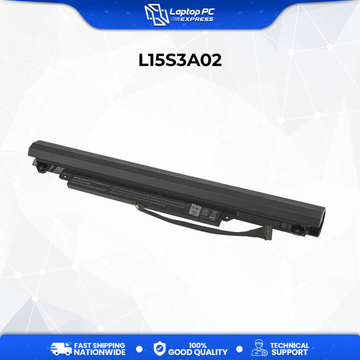 LPCE Laptop Battery L15S3A02, L15L3A03, L15C3A03 Compatible with Lenovo ...