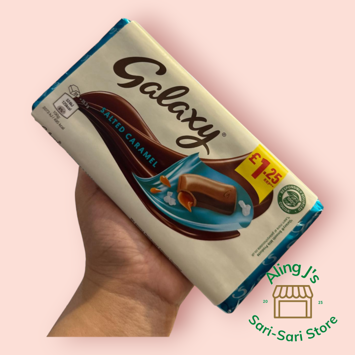 GALAXY Salted Caramel Chocolate Bar | 135g | Lazada PH