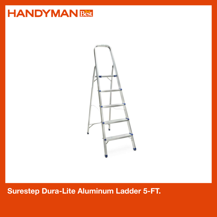 Surestep Dura-Lite Aluminum Ladder 5-FT. | Lazada PH