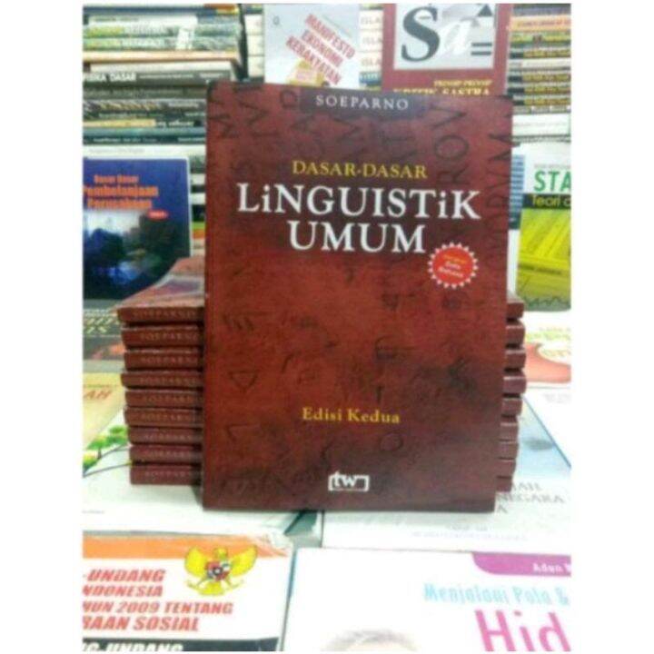 dasar dasar LINGUISTIK UMUM - Suparno | Lazada Indonesia