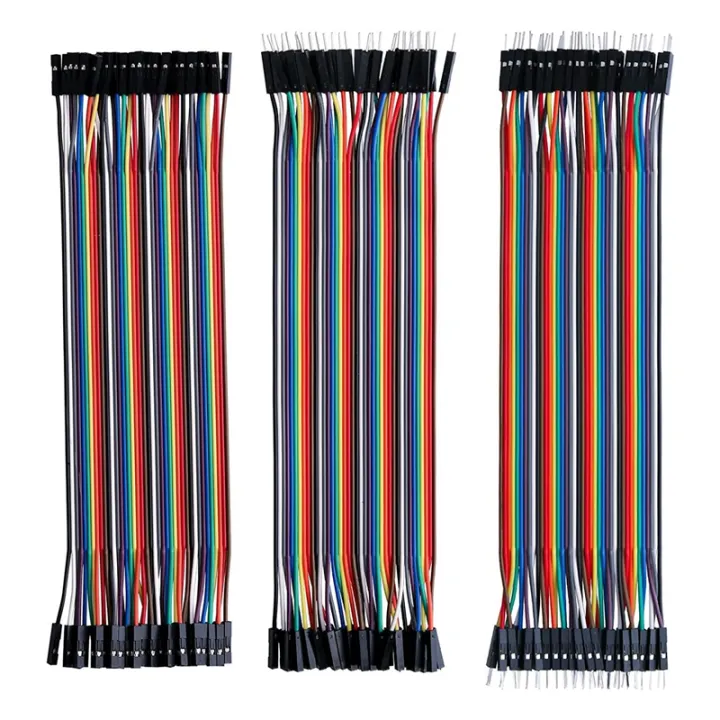 3 Set Dupont Line 20CM 40Pin Male to Male + Male to Female and Female ...