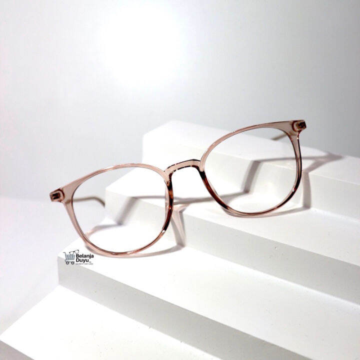 Frame Kacamata ROUND TANGKAI GLOSSY | Lazada Indonesia