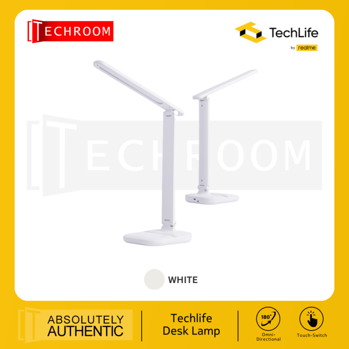 Techlife Desk Lamp | 180 Omni-Directional Angle Adjustment | 40,000 ...