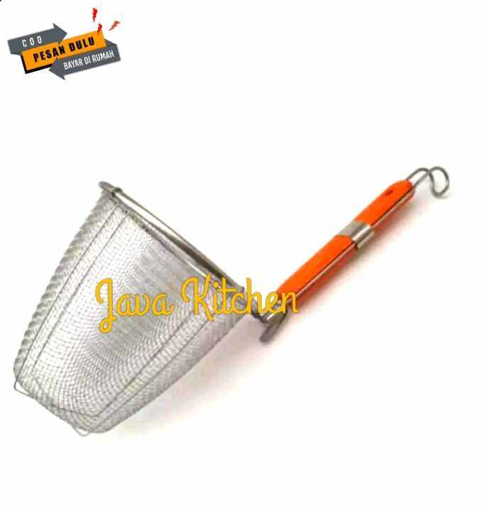 Saringan bakmie ayam ramen Saringan mie kocok stainless Serok mie ...