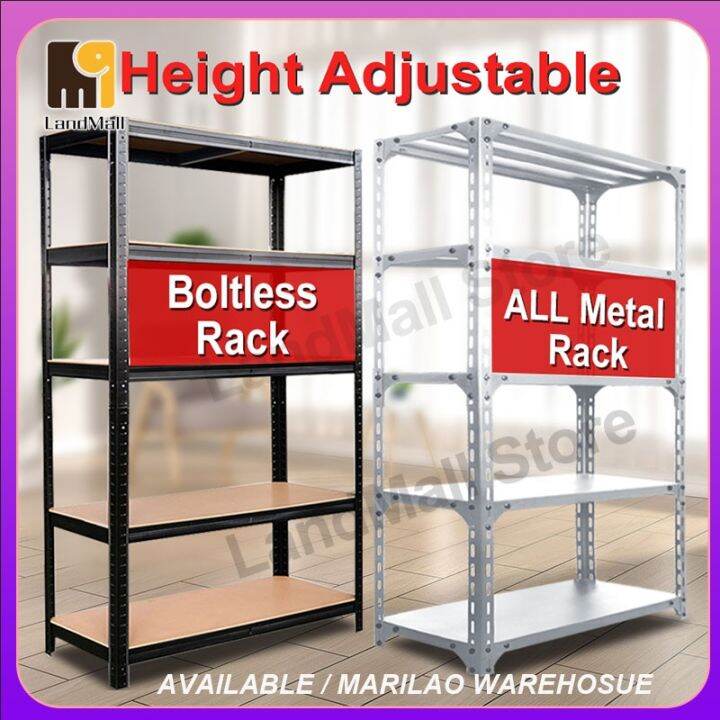 Metal Rack Steel Self Heavy Duty organizer Shelves Boltless Rack Metal ...