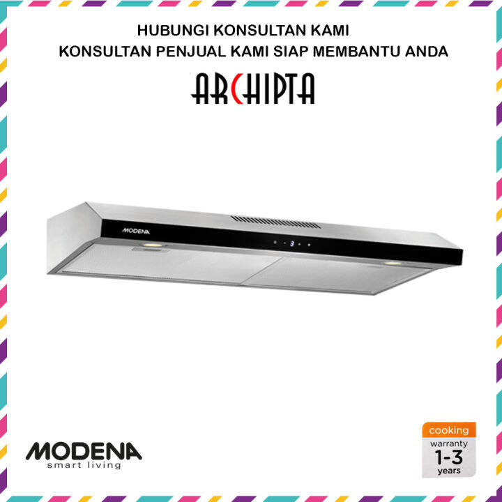 Modena - Tudung Penghisap Asap Dapur SLIM COOKER HOOD Moderno RX 7632 ...