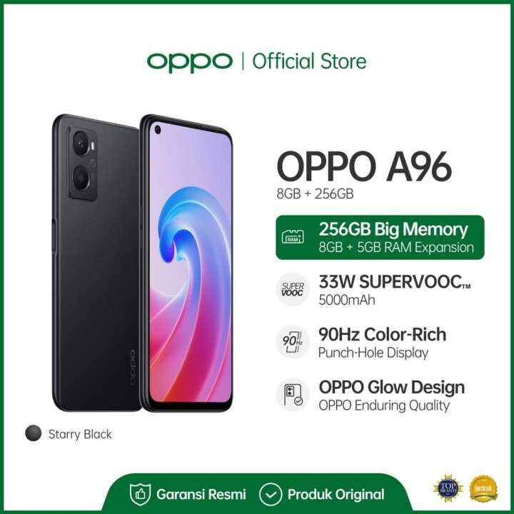 OPPO A96 8GB/256GB [33W SUPERVOOC, 5000mAh Battery, 90Hz Color-Rich ...