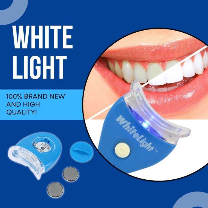 Original New White Light Teeth Whitening Kit With Led Light Transmitter ...