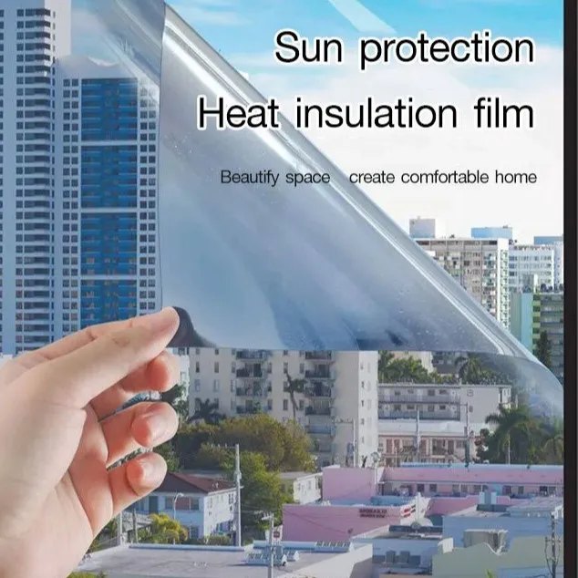coolrich Window Stickers Static One-Way Perspective Heat Insulation ...