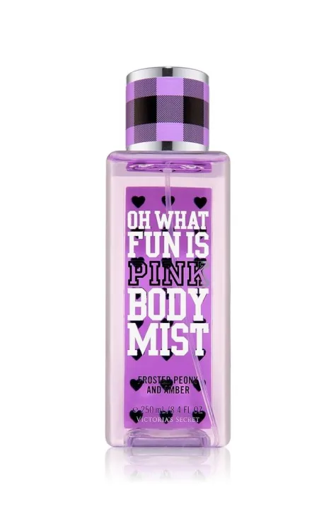 Victorias Secret Pink Frosted Peony And Amber Body Mist 250ml Lazada Ph