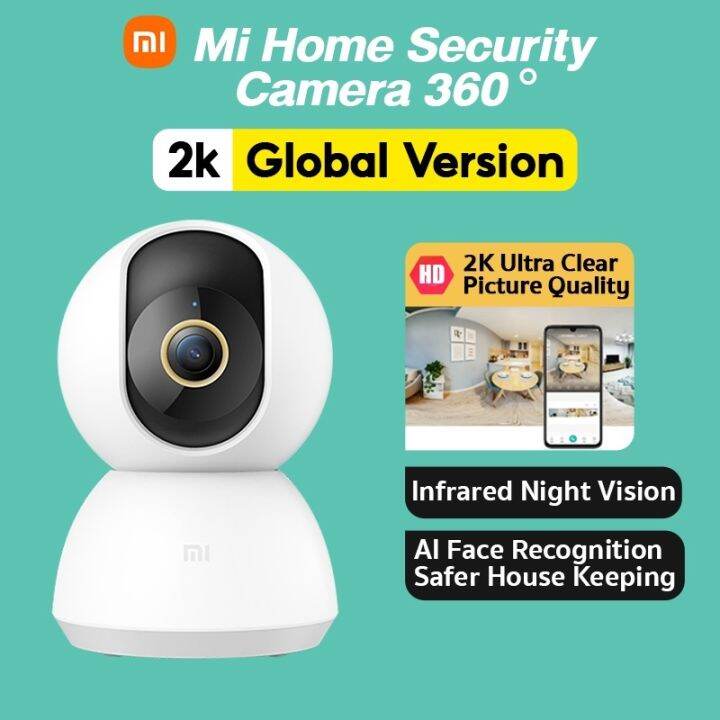 UQyMEDID Xiaomi CCTV camera WiFi Home Security Camera 2k 360 Mijia Cctv ...