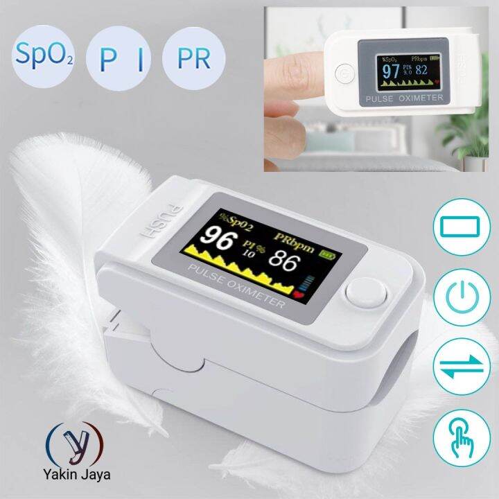 LK89 Pulse Oximeter Fingertip Alat Ukur Saturasi Oksigen | Lazada Indonesia