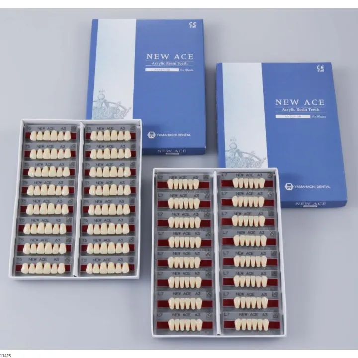 New Ace Anterior Acrylic Teeth Resin ( SETS ) | Lazada PH
