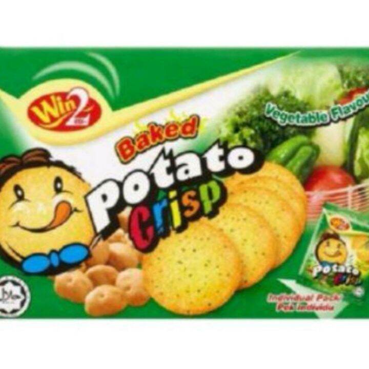 Win2 Potato Crisps Cracker Vegetable 【120g】 | Lazada